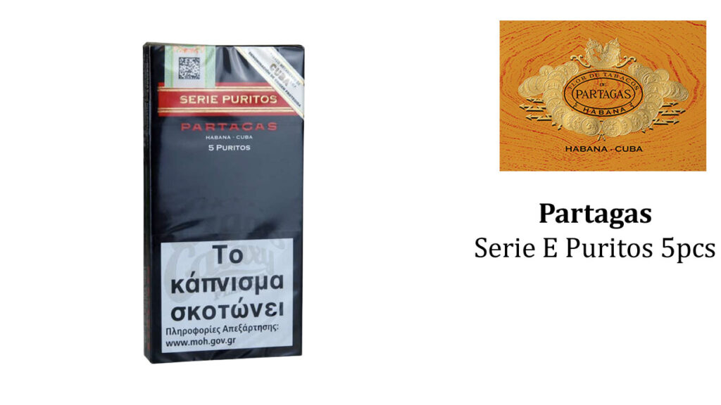 Partagas – Serie Puritos – 5pcs – Puro Accessori